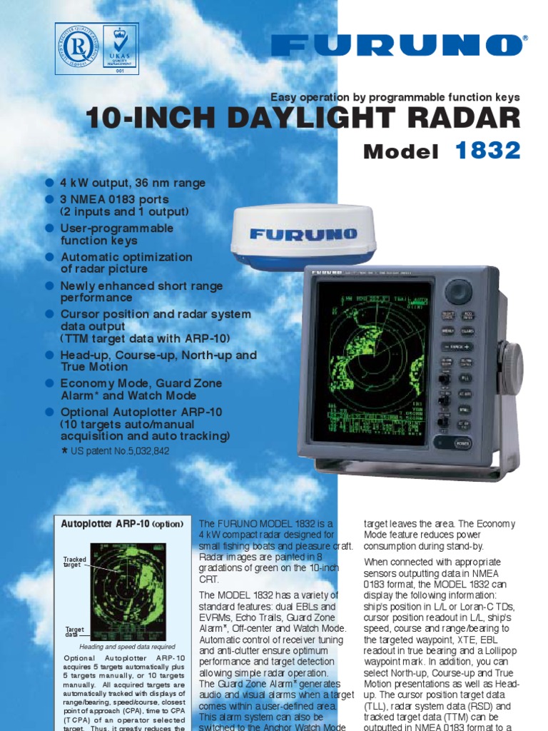 10-Inch Daylight Radar: Model | PDF | Hertz | Microwave