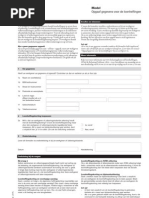 Engels Invulformulier Loonheffingen Verklaring Ingevuld | PDF