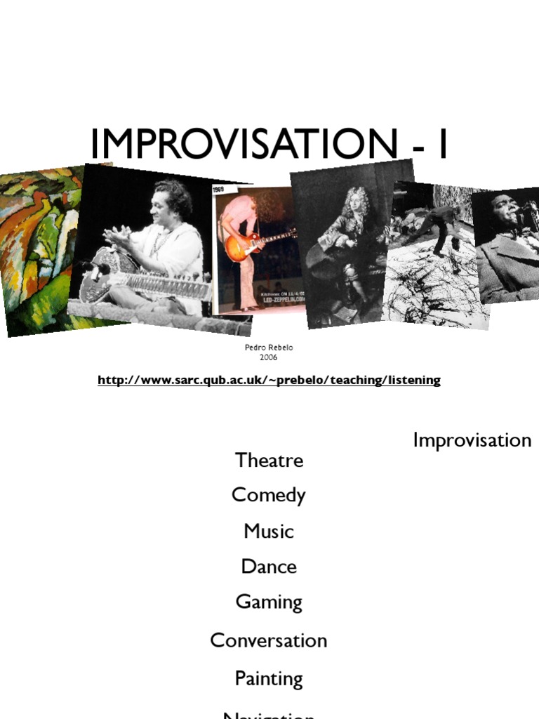 Improvisation I | PDF | Jazz | Baroque Music