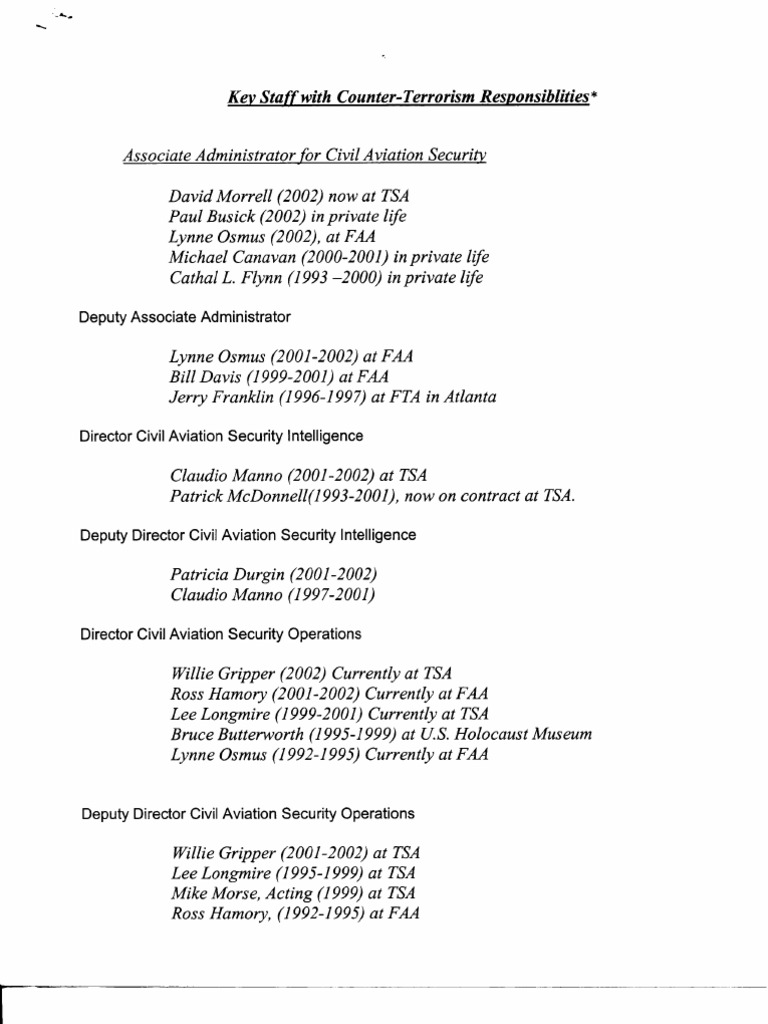 T7 B19 FAA Sec Org Chart FDR - Entire Contents - FAA Security and ...