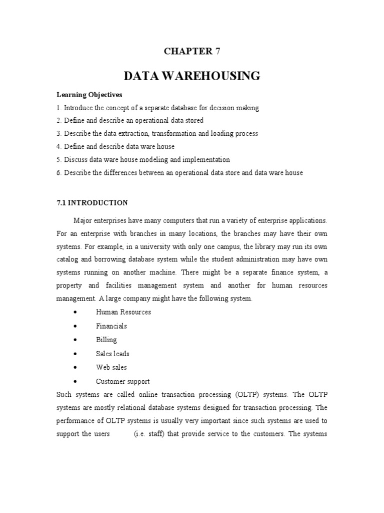 Unit IV | PDF | Data Warehouse | Metadata
