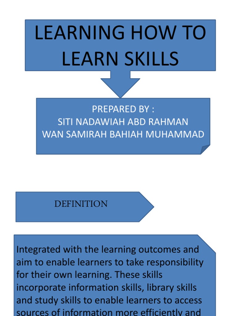 Learning How To Learn Skills | PDF | Career & Growth | Self-Improvement