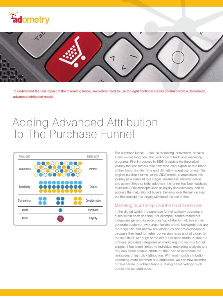 Adding Advanced Attribution To The Purchase Funnel | PDF | Brand ...