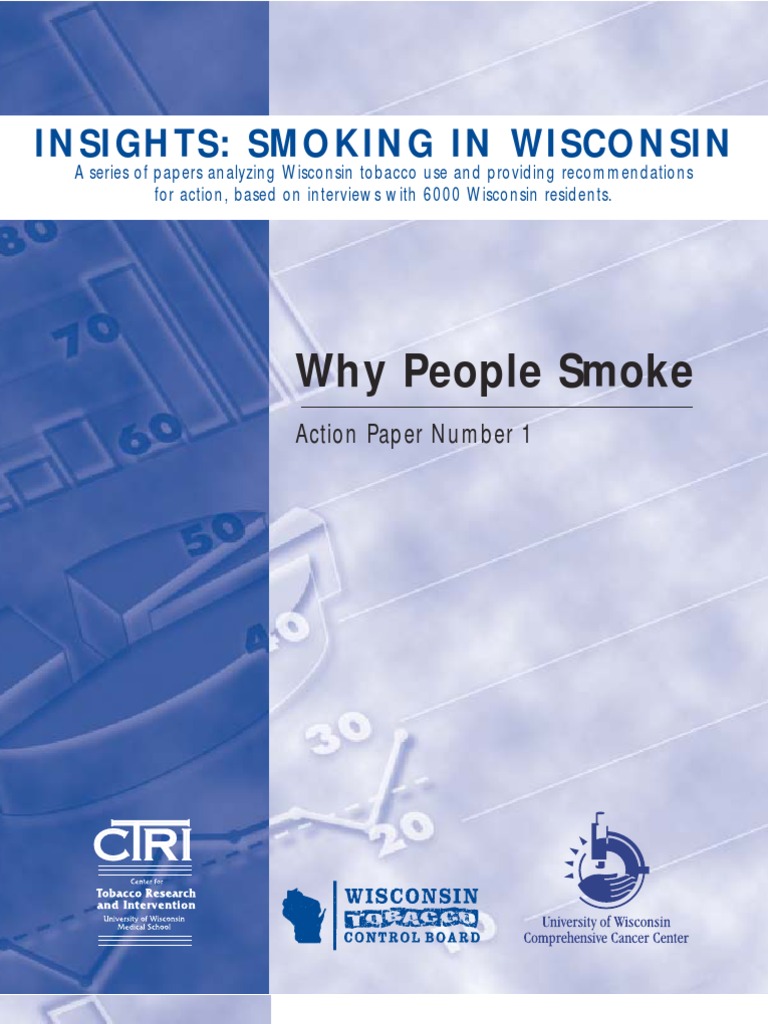 Why People Smoke FL | PDF | Tobacco Smoking | Addiction