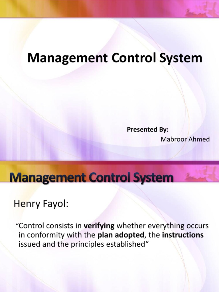 MCS-Management Control System | PDF | Employee Benefits | Unilever