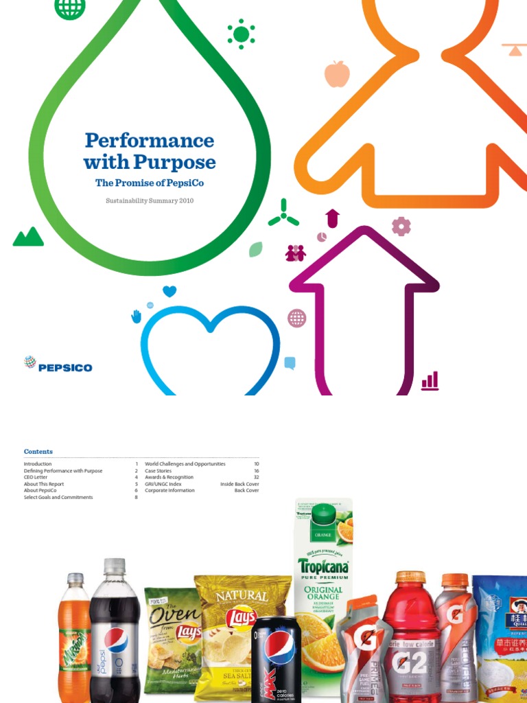PepsiCo 2010 Sustainability Summary | Pepsi Co | Sustainability