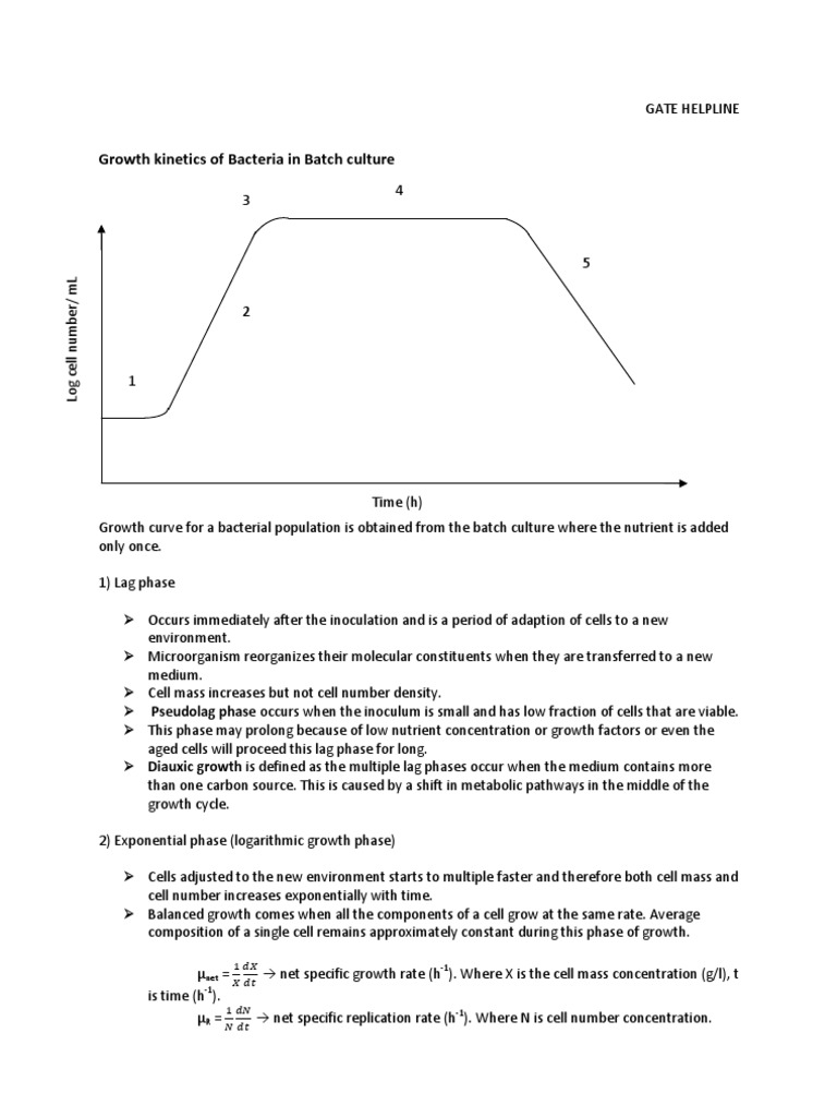 Growth Kinetics | Cell Growth | Bacteria