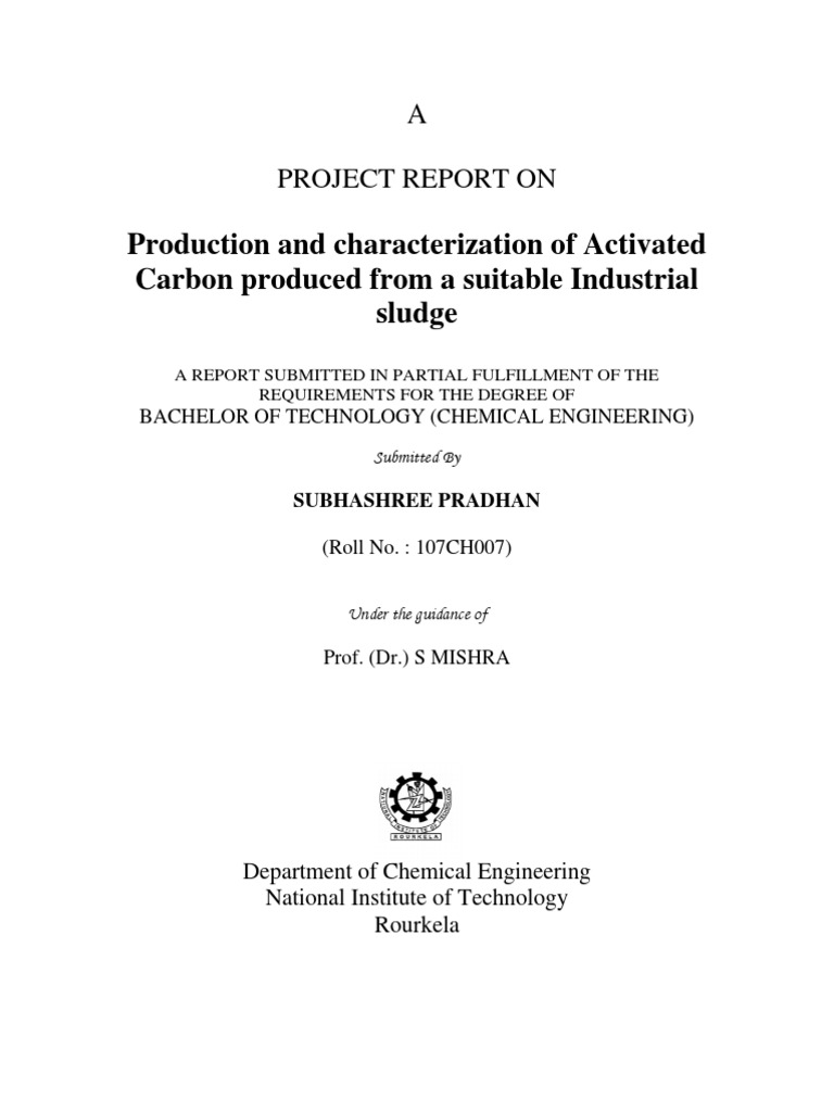 Activated Carbon | PDF | Scanning Electron Microscope | X Ray ...