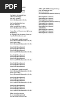 Lady Gaga Lyrics | PDF | Recorded Music | American Songs