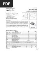 FDP 047 An | PDF | Field Effect Transistor | Mosfet