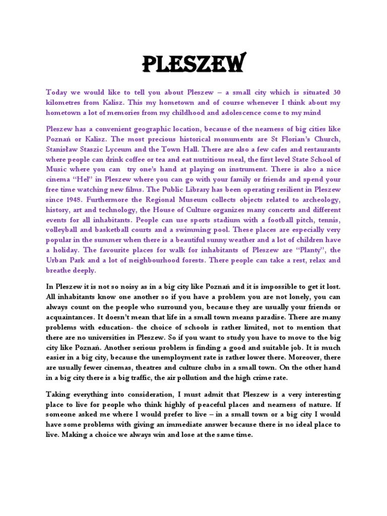 Pleszew City Guide - History, Attractions & Life in a Small Polish Town ...
