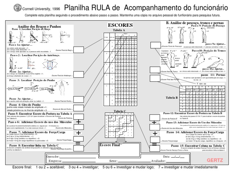 Planilha Rula | Esportes | Matemática