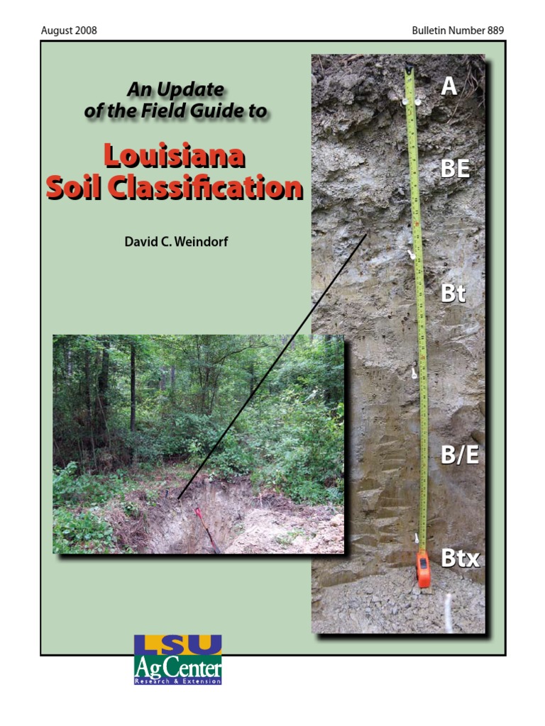 Field Guide To Louisiana Soil Classification | PDF | River | Soil