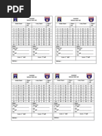 Handball - SCORE SHEET. - 1 | PDF