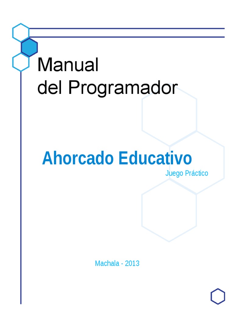 Manual de Programador | PDF