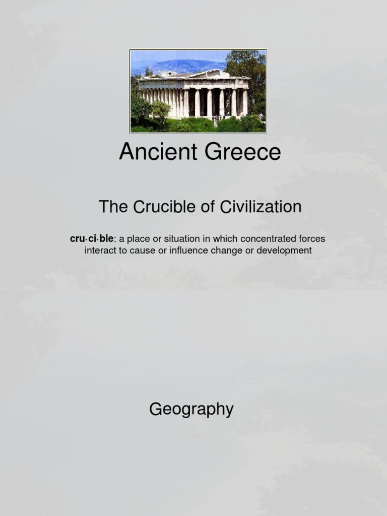 Geography and History of Ancient Greece | PDF | Ancient Greece | Sparta