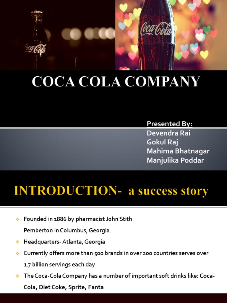 Coca Cola | PDF | Coca Cola | The Coca Cola Company