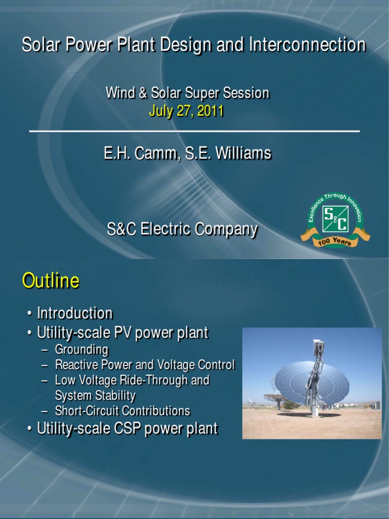 Utility-Scale Solar Plant Design Guide | PDF | Technology & Engineering
