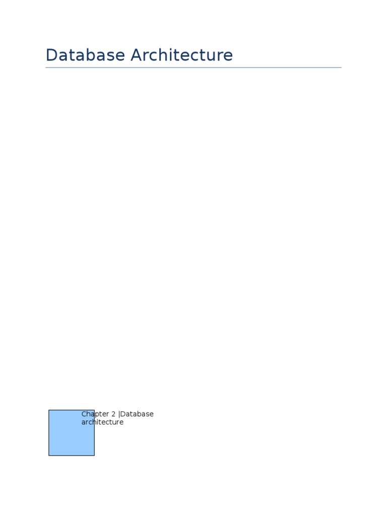 2 Database Architecture | Download Free PDF | Oracle Database | Cache (Computing)