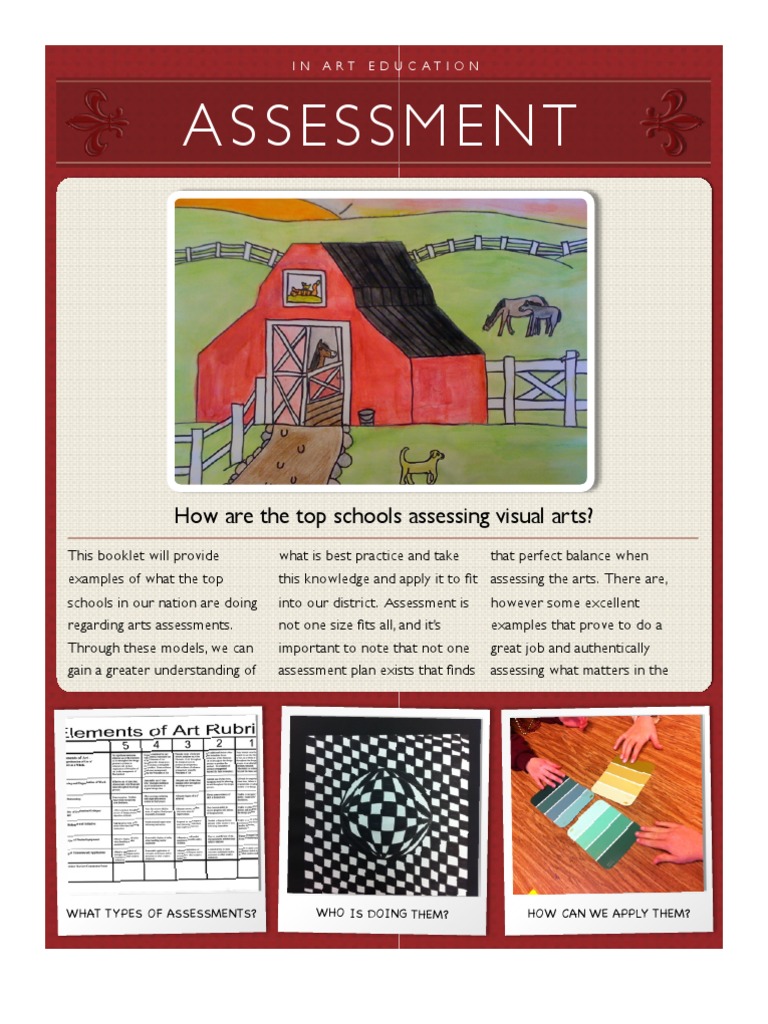 Assessing the Arts: Examples of Large-Scale Visual Arts Assessments ...