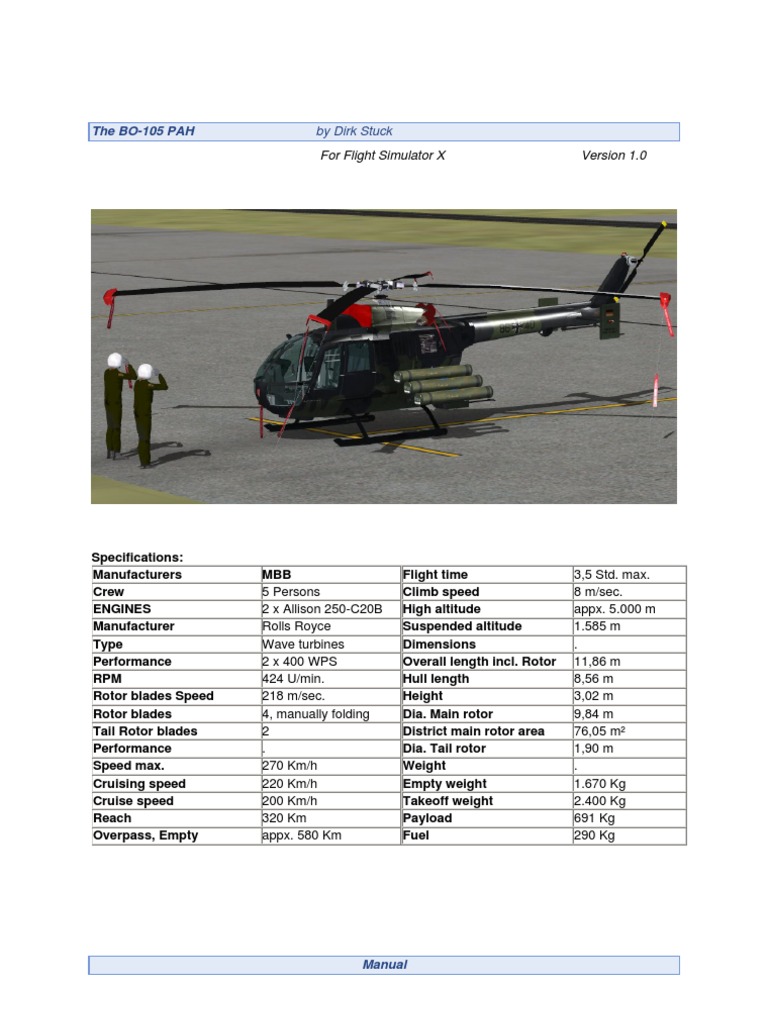 BO Manual | PDF | Aircraft Configurations | Aviation