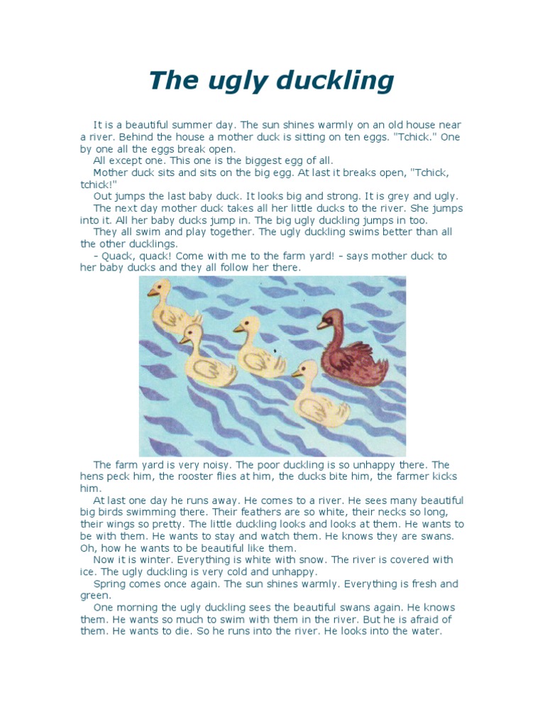 The Ugly Duckling | Duck | The Ugly Duckling