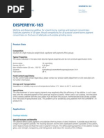 Disperbyk 110 Tds | PDF | Titanium Dioxide | Ink