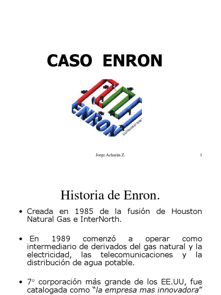 Caso Enron | Enron | Economias