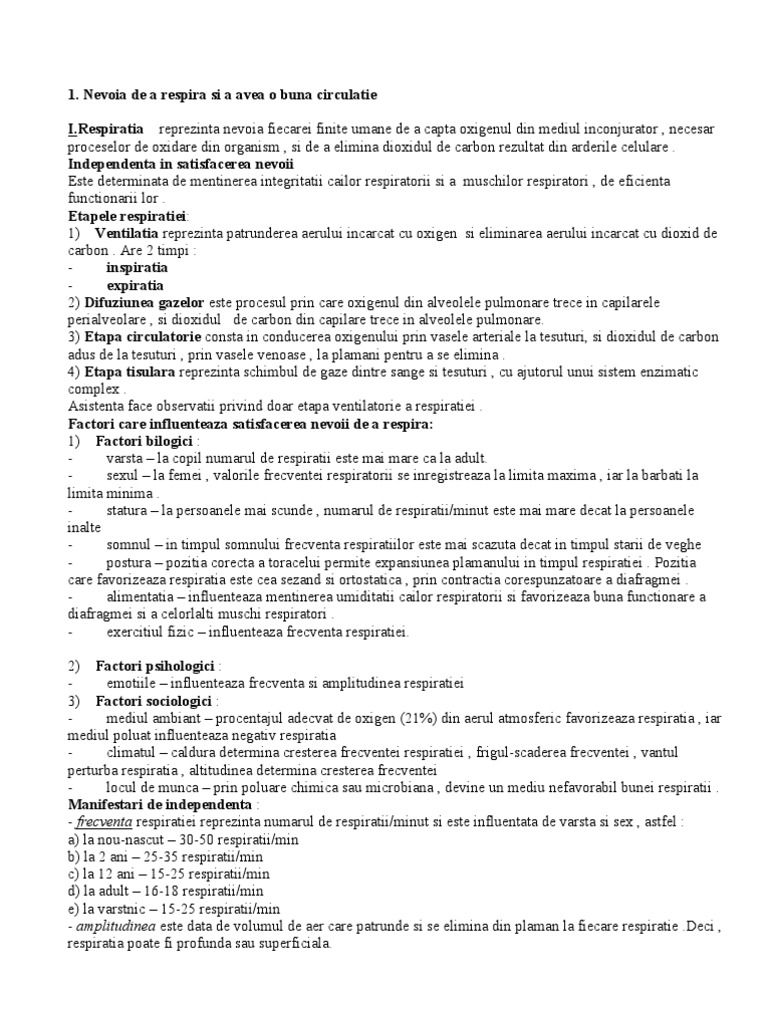 Cele 14 Nevoi Fundamentale