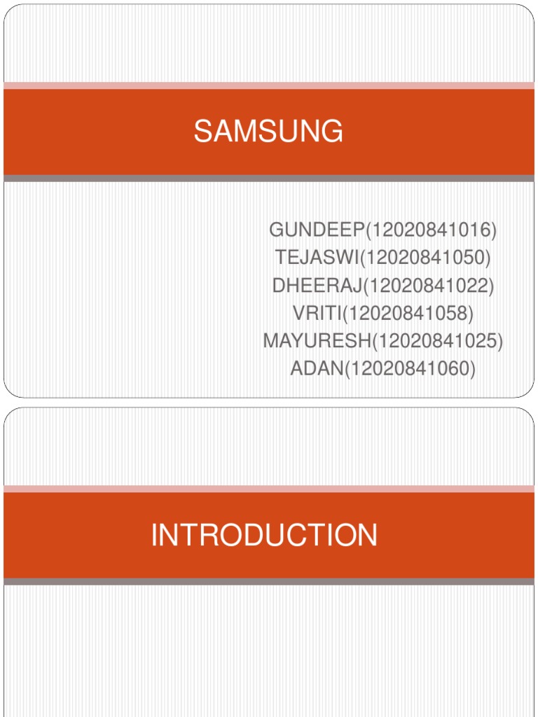 AIDA With Samsung As Example | PDF | Samsung Electronics | Television