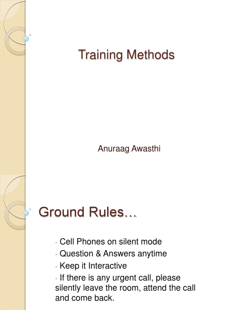 Training Methods: An Overview of Management Development Programs ...