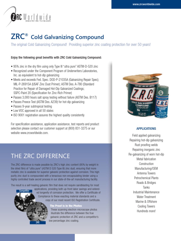 ZRC 3 07 | PDF | Galvanization | Manmade Materials