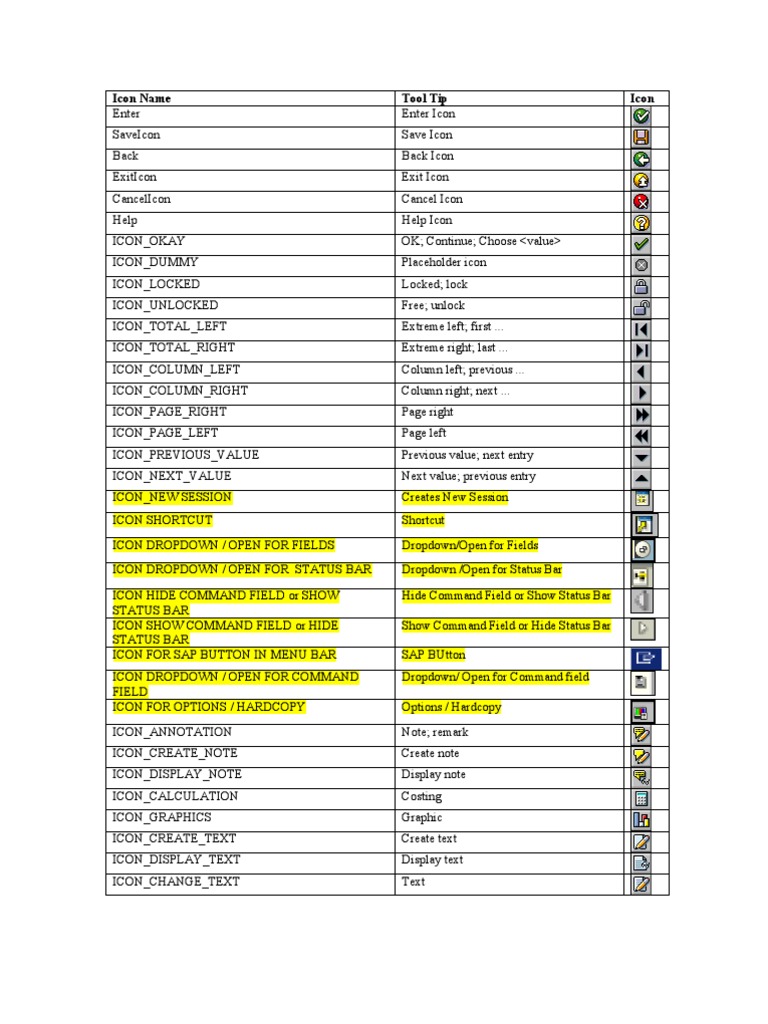 Sap Abap Icons | Icon (Computing) | Directory (Computing)