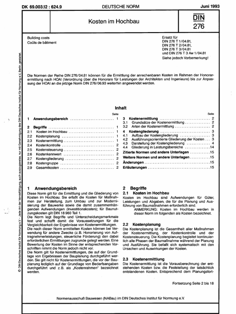 Din 276 | PDF