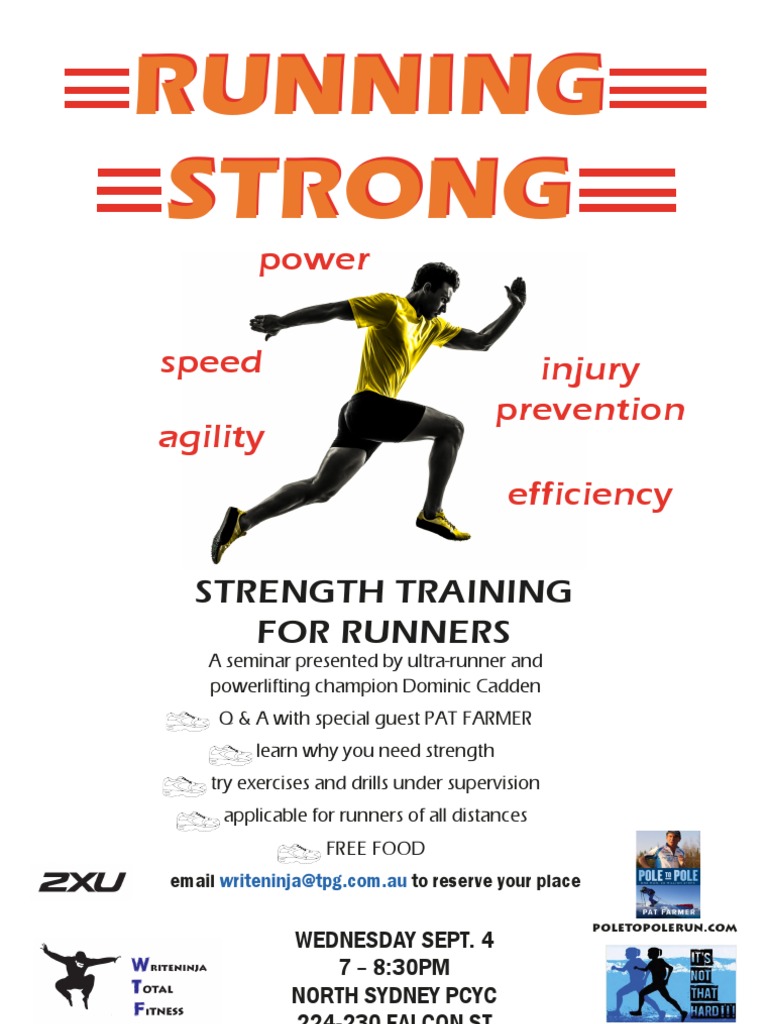 RUNNING STRONG - Strength Training For Runners | PDF