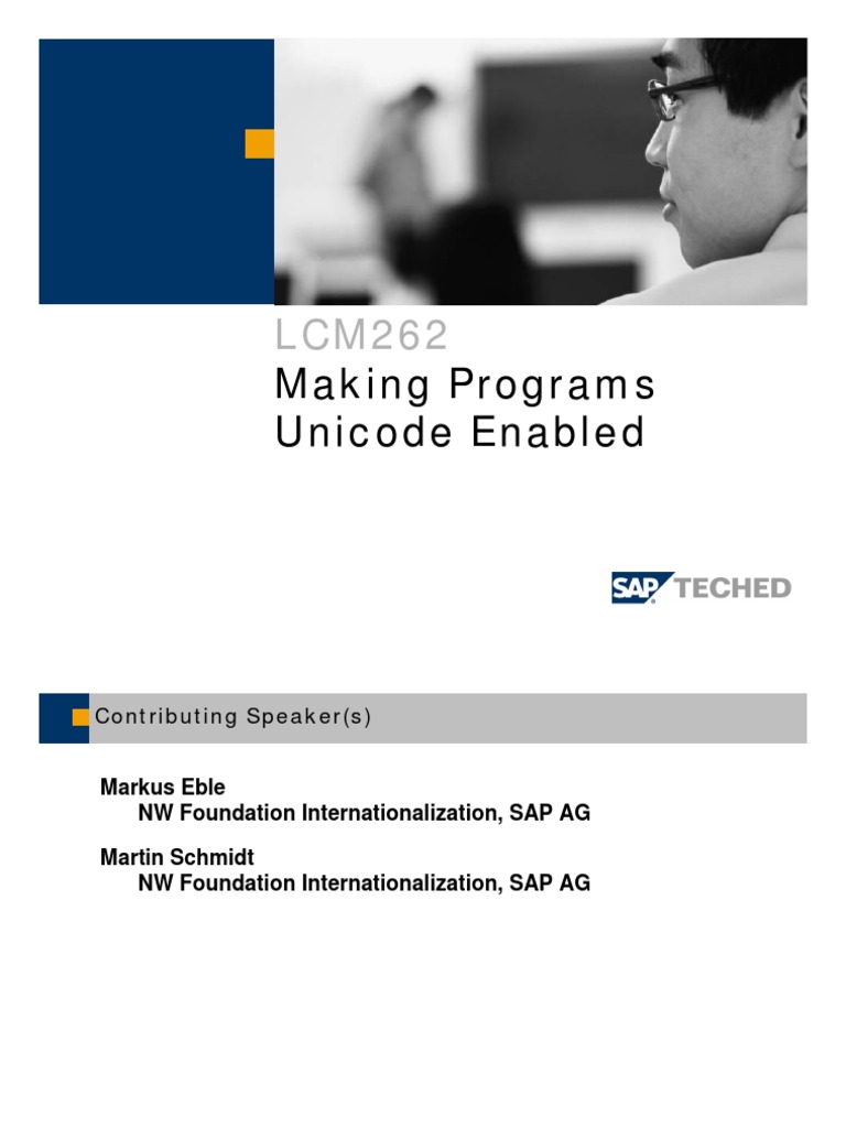 ABAP Unicode Enable | PDF | Character Encoding | String (Computer Science)