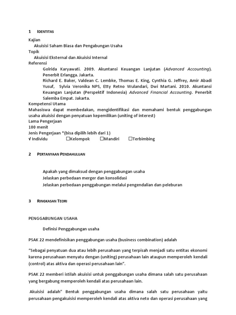 81 Contoh Soal Akuntansi Keuangan Lanjutan 2 Persekutuan - Berbagi Kumpulan Soal