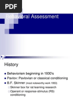 Functional Assessment Interview Form | PDF | Behavior | Communication