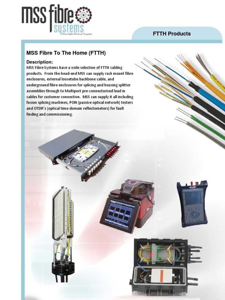 FTTH Products | PDF
