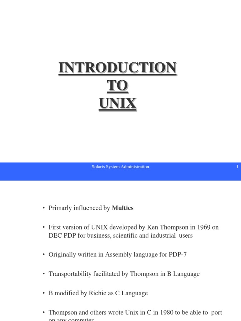 Solaris Admin | PDF | File System | Unix