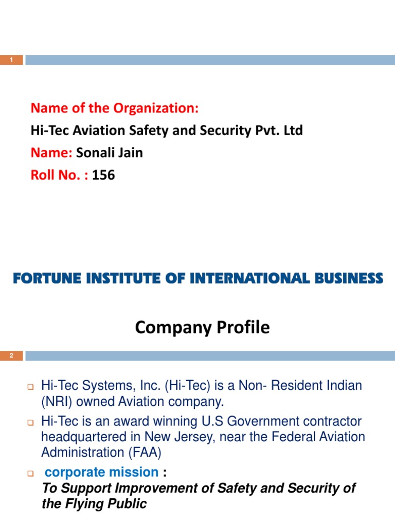 CIP Presentation Template | Federal Aviation Administration | Technology