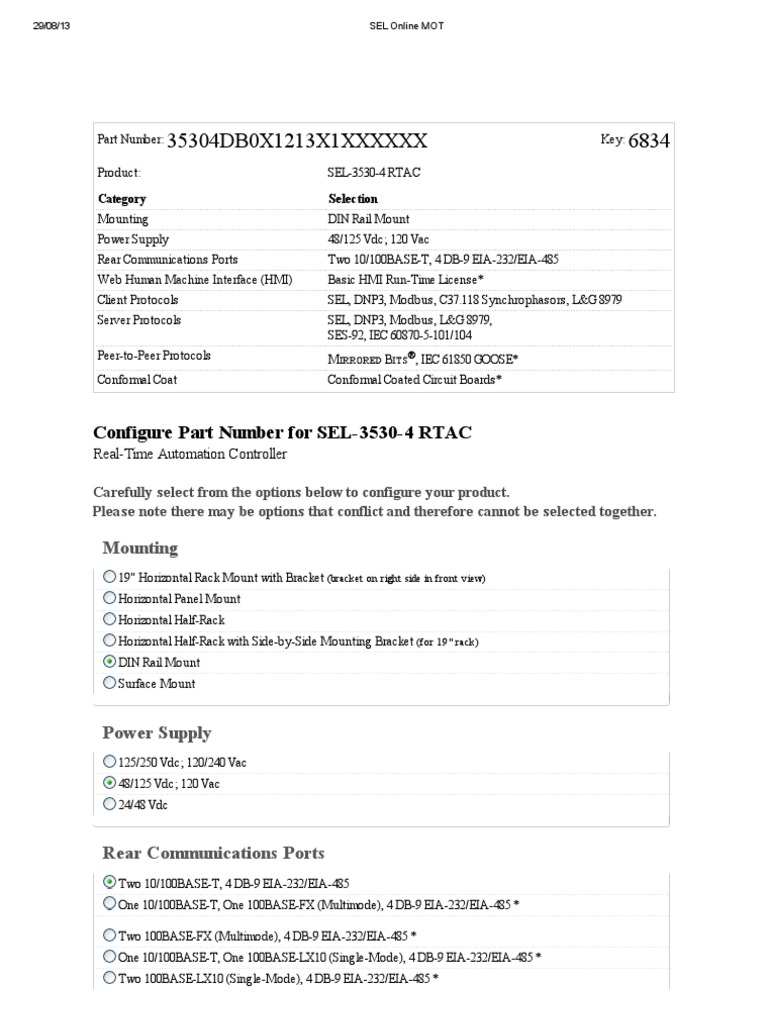 Sel 3530-4 | PDF | Computer Networking | Computing
