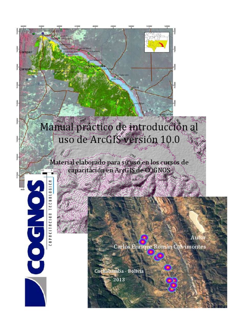 Guía ArcGIS 10 | PDF | Mapa | Geomática