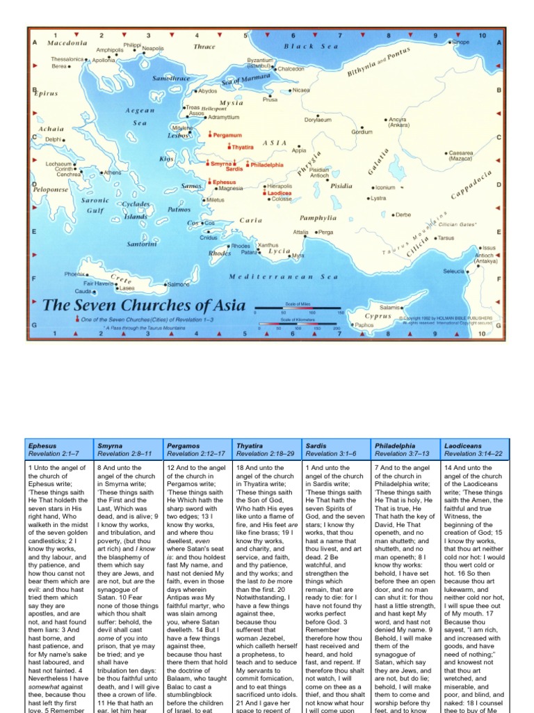 Seven Churches | PDF | Satan | Revelation