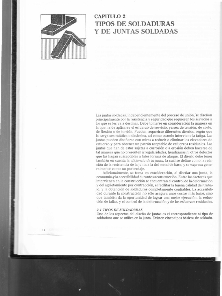 Tipos de Soldaduras y de Juntas Soldadas | PDF | Sólidos cristalinos ...