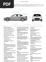 Tesla Model Lineup Brochure | PDF