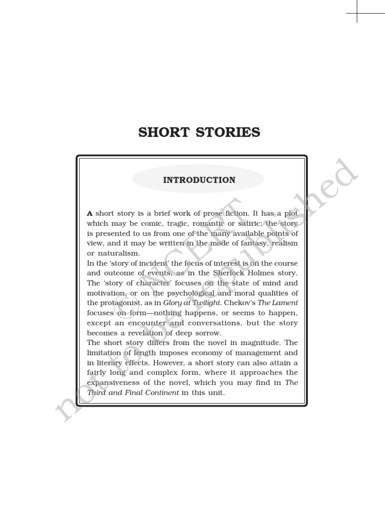 English Short Stories | PDF | Anton Chekhov