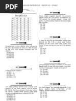 Simulado 9 (Mat. 5º Ano) - Blog Do Prof. Warles | PDF