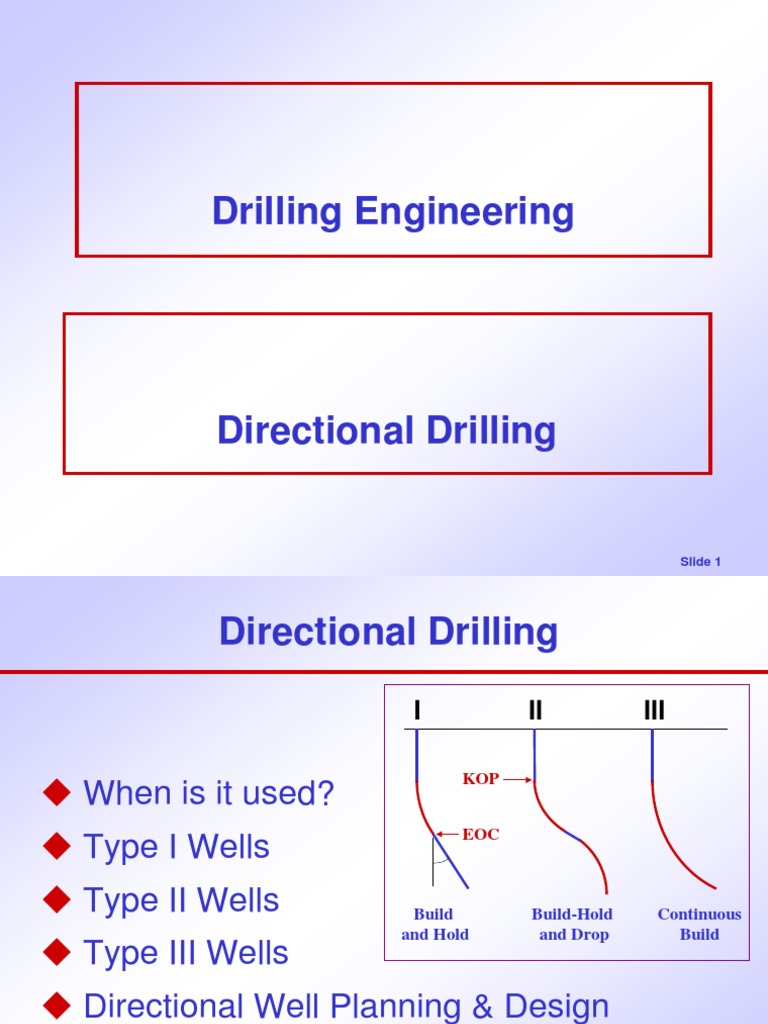 Directional Drilling | PDF | Tangent | Curvature