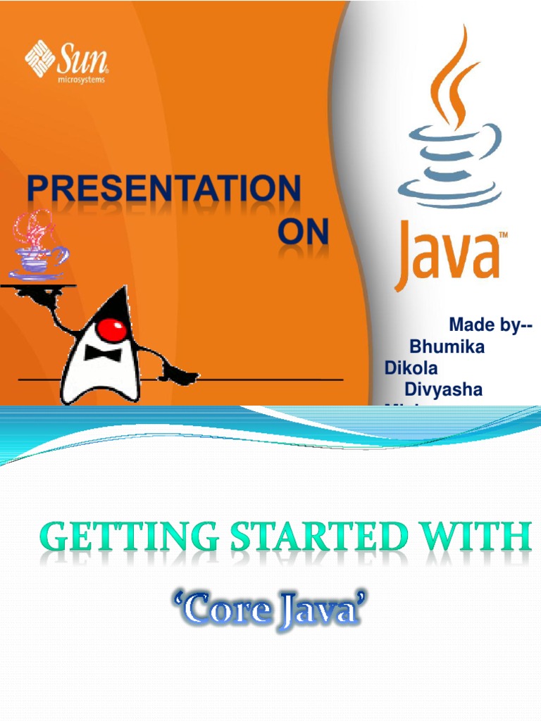 Java Presentation | PDF | Java Virtual Machine | Java (Programming ...